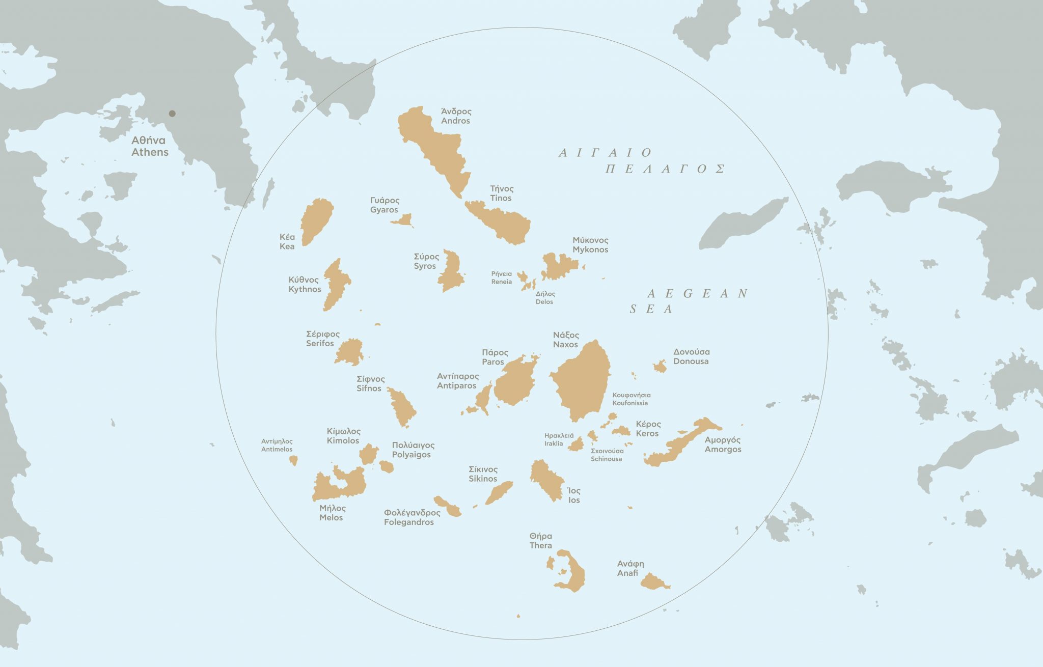 Geography of the Cyclades - Museum of Cycladic Art