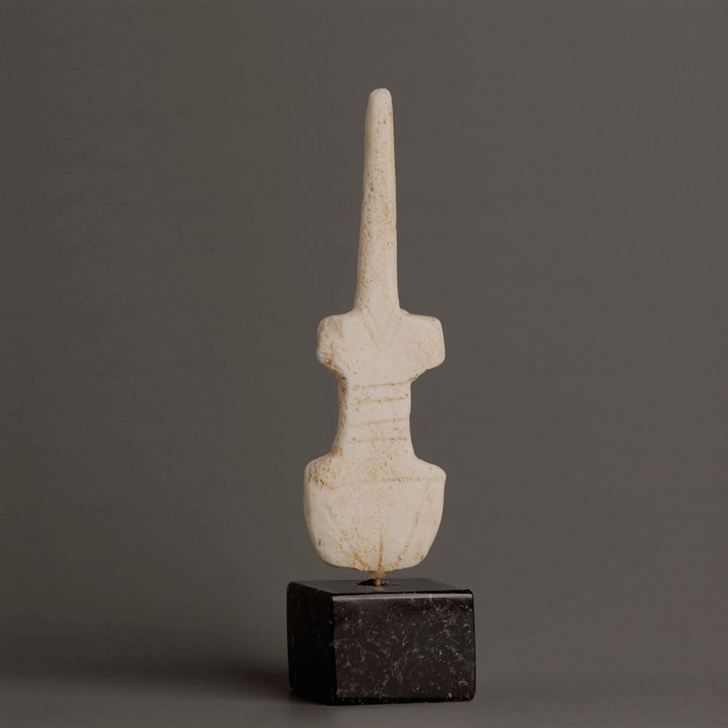 Violin-Shaped Figurine Replica - Museum of Cycladic Art