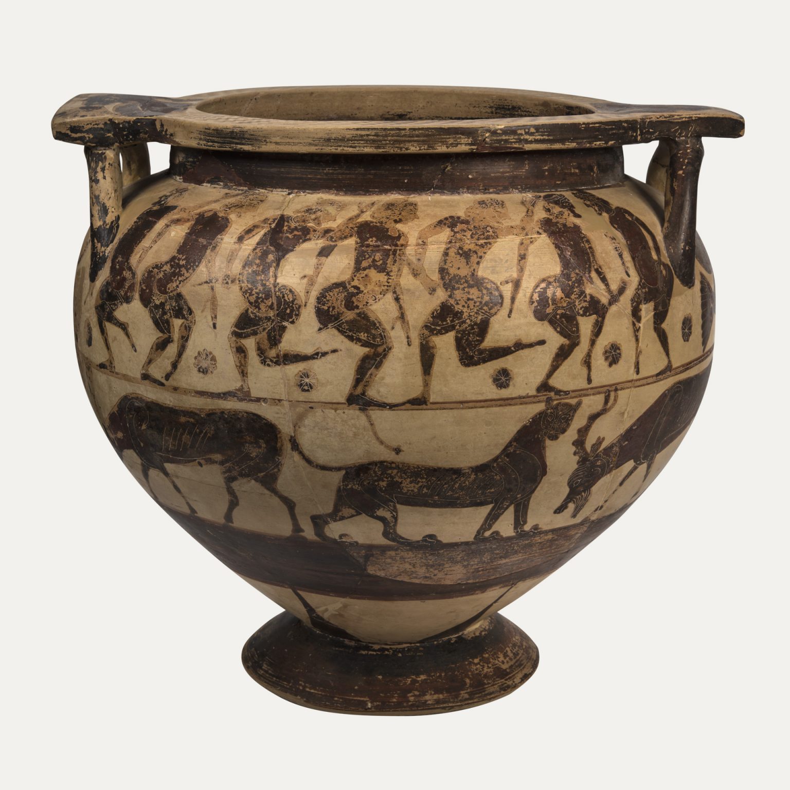 Pottery and vase - painting of the archaic period - Museum of Cycladic Art