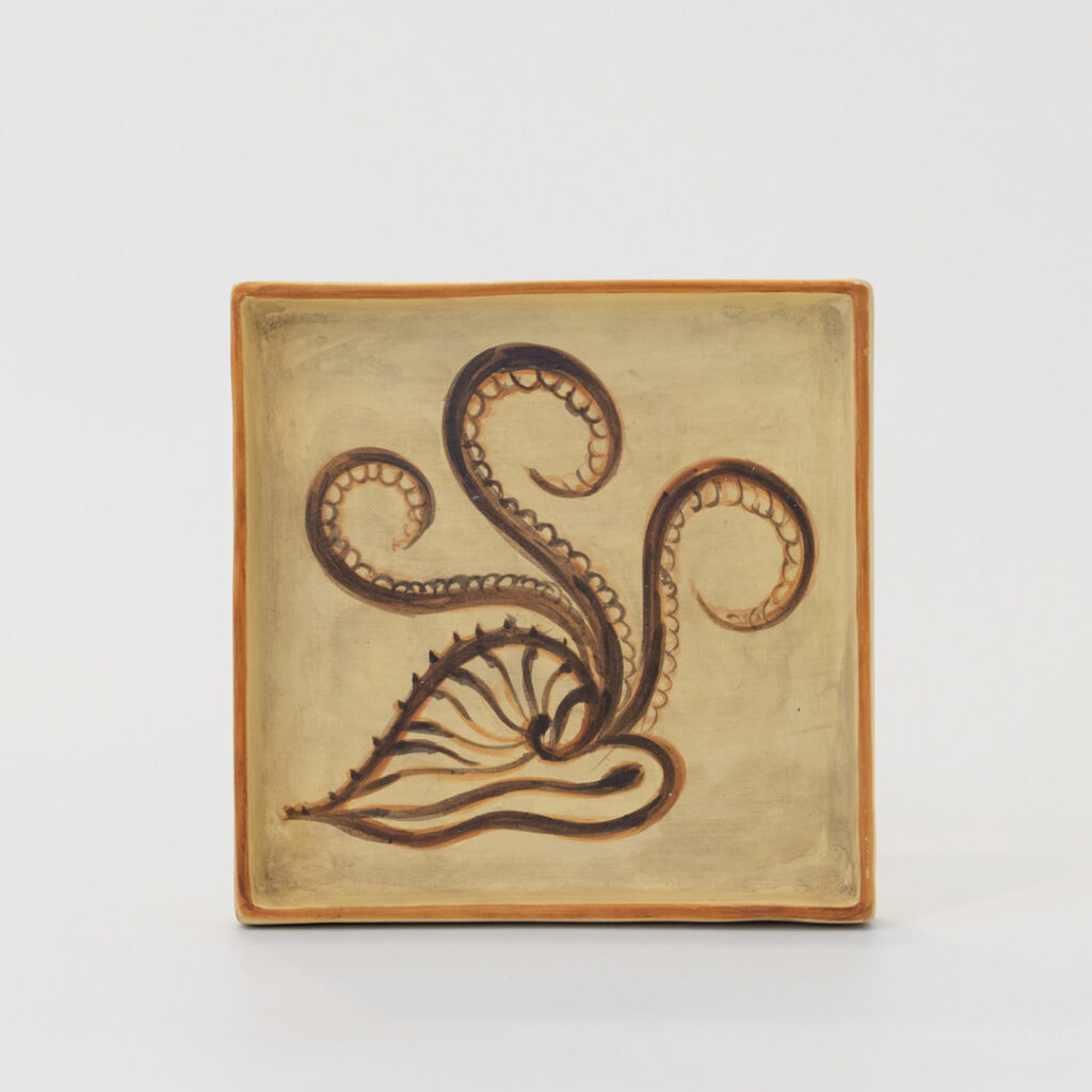 Ceramic Plate with Maritime Motif - Museum of Cycladic Art