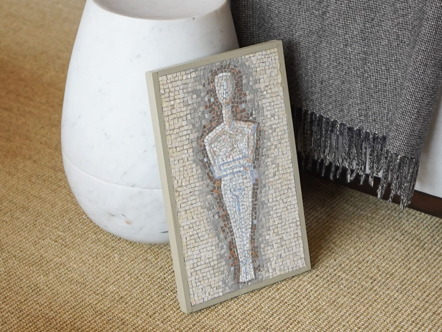 Mosaic with Cycladic Figurine - Museum of Cycladic Art